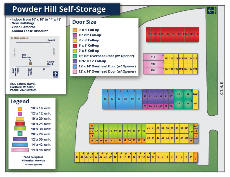 My Choice Self-Storage: Self-Storage in Hartford, Wisconsin